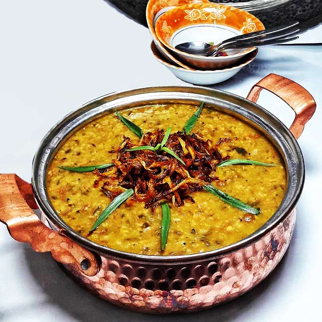 طرز تهیه آش سبزی ساده و خوشمزه به روش شیرازی اصل